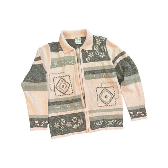 Allison Daley | Sweaters | Allison Daley Womens Cardigan Sweater Pink ...